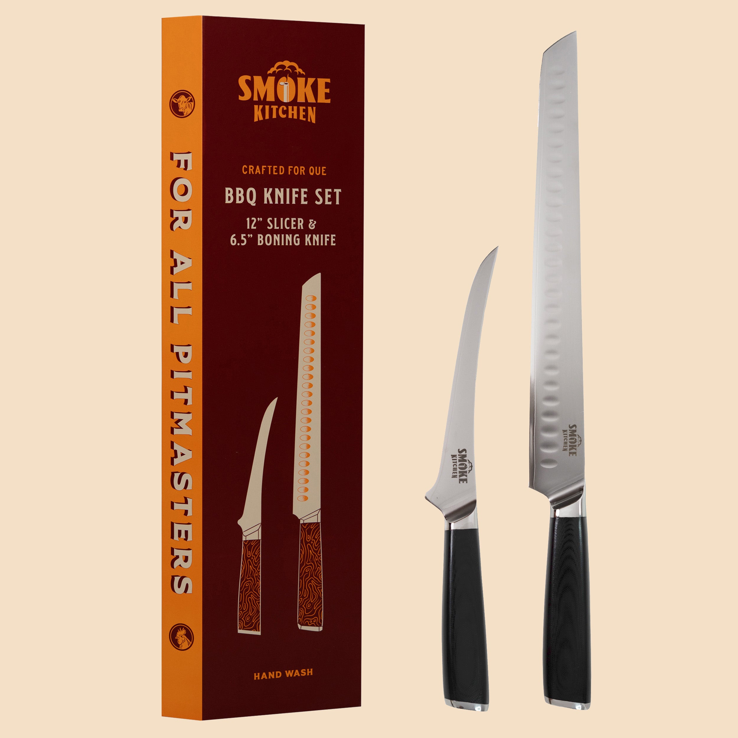 Pit Master Essentials Slicing & Trimming Knife Bundle – Smoked BBQ Source