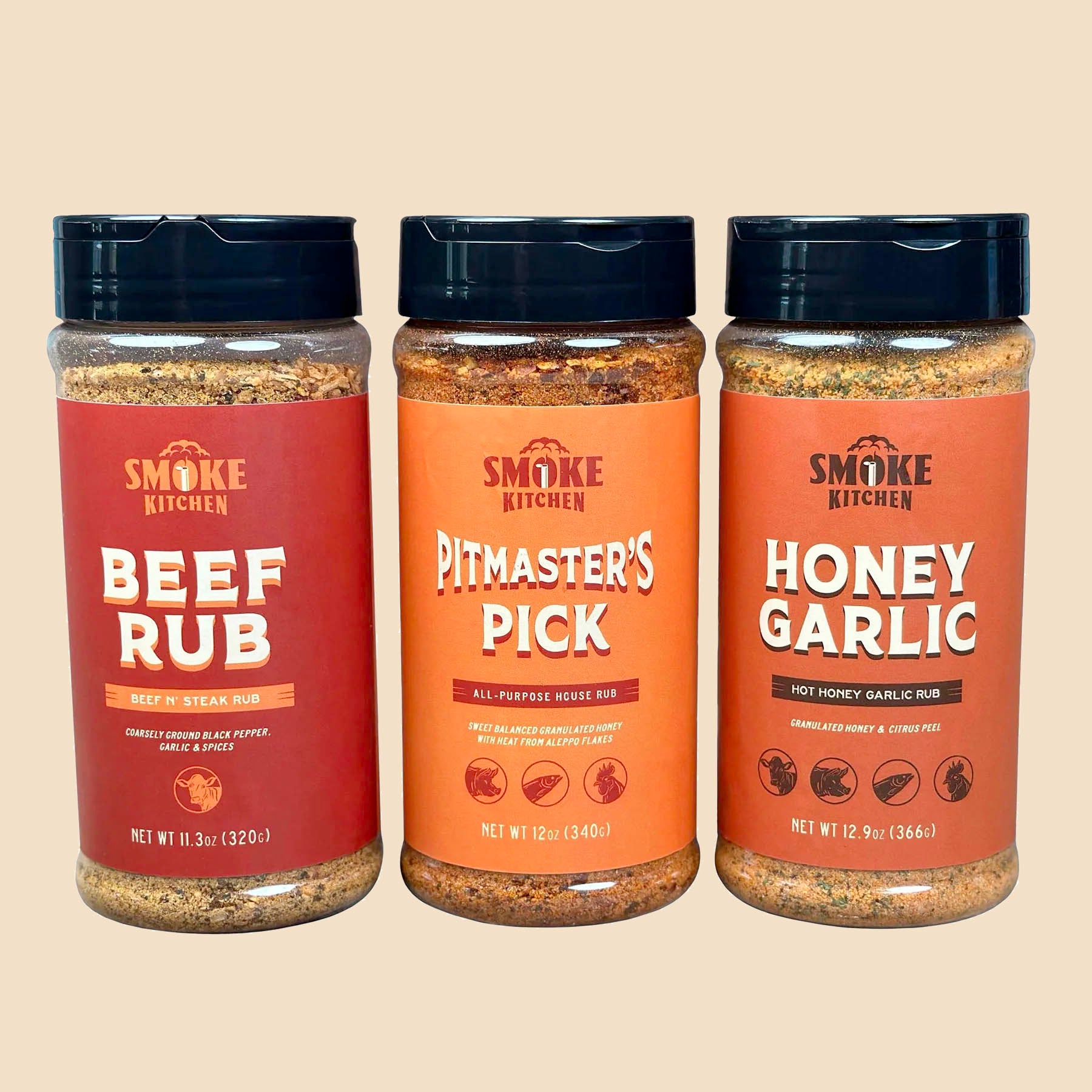 Smoke Kitchen Complete Rub Set – Smoked BBQ Source